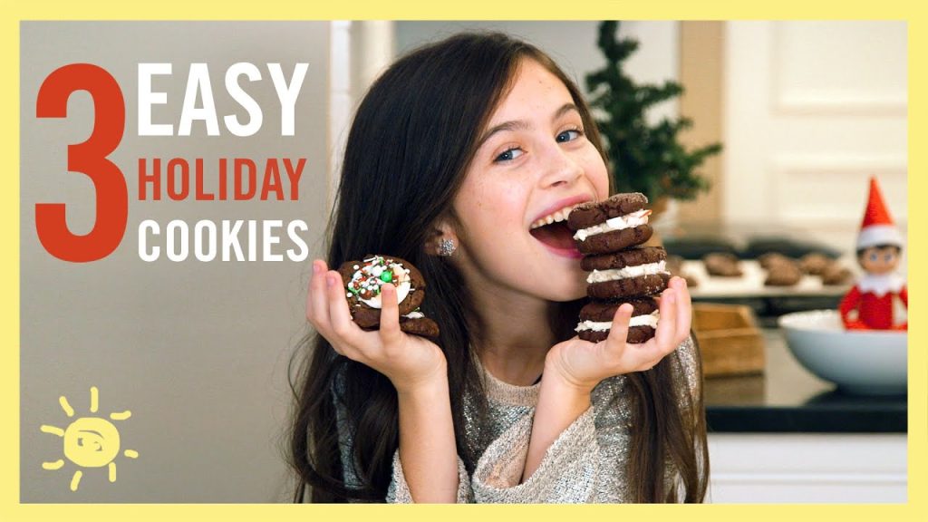 3 Christmas Cookies KIDS Can MAKE! – Chef Mike’s Recipes